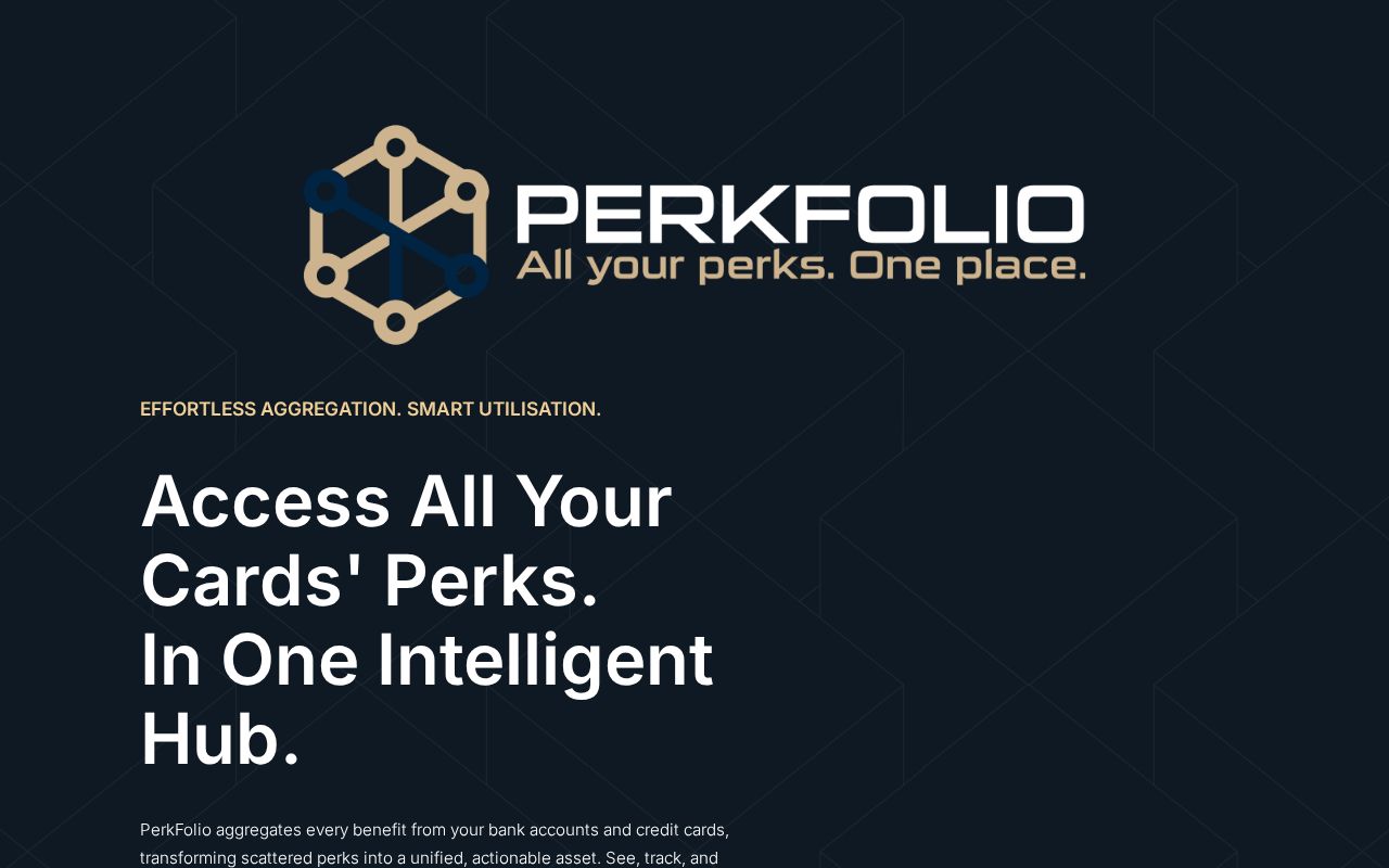 PerkFolio - All Your Perks. One Place.